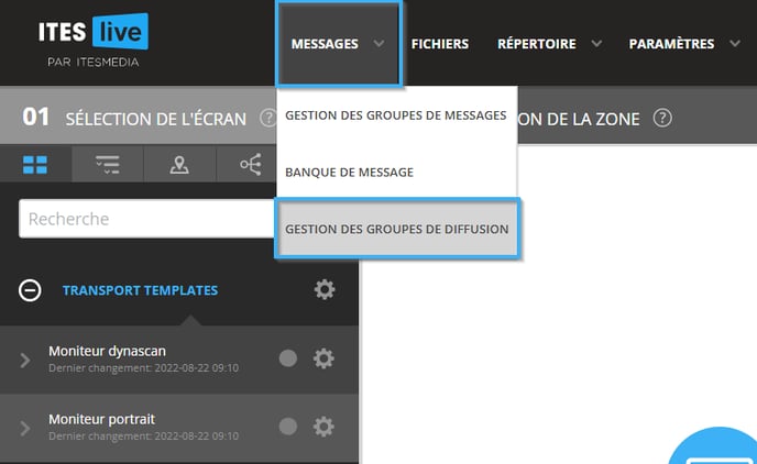 Comment créer un groupe de diffusion